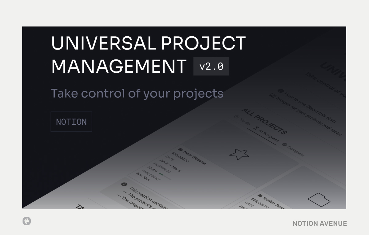 8+ Best Notion Template for Project Management (Updated Jan 2024)